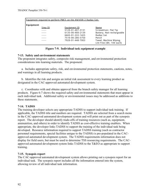 TRADOC Pamphlet 350-