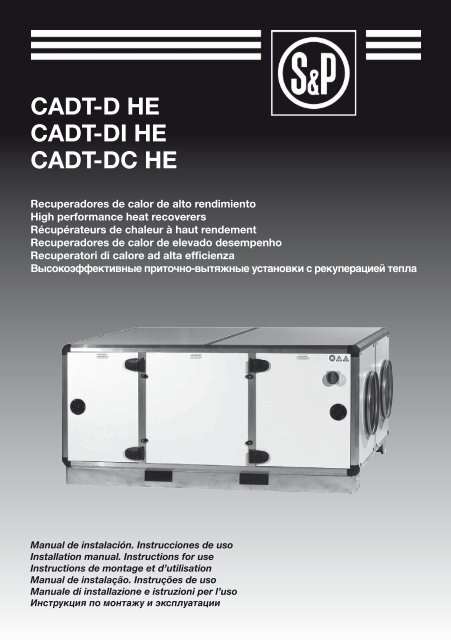 User manual CADT-HE