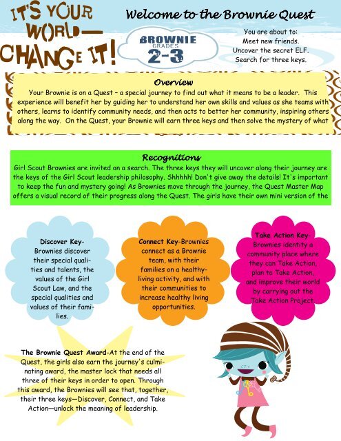 quest handout - Girl Scouts of Central and Southern New Jersey