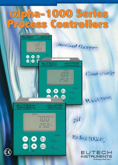 alpha 1000 Series Controller/Transmitter - Eutech