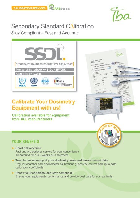 Download PDF - IBA Dosimetry