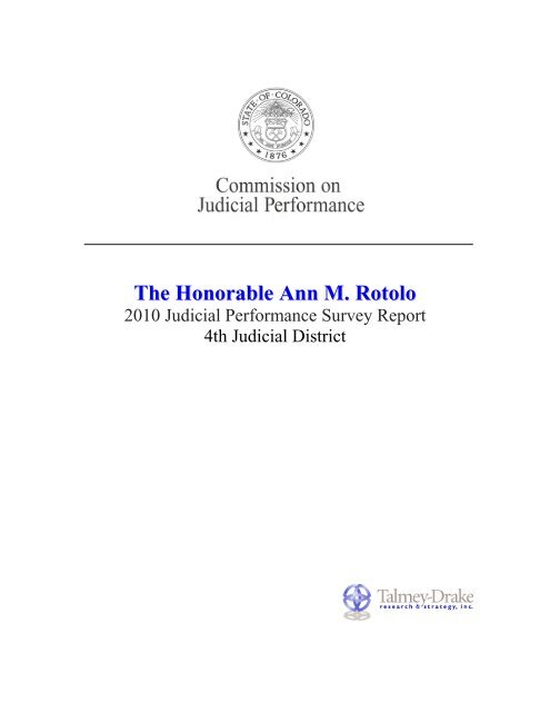 The Honorable Ann M. Rotolo