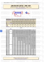 UNI 5737 - DIN 931 â EN ISO 4014 - Bondoli & Campese