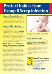 Protect babies from Group B Strep infection - Group B Strep Support