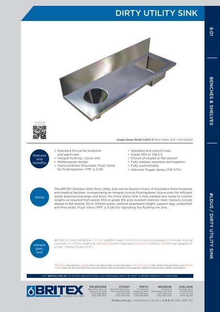 DirtY utiLitY SiNK - Britex