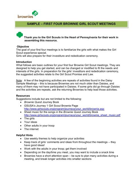 Brownie Girl Scout Promise