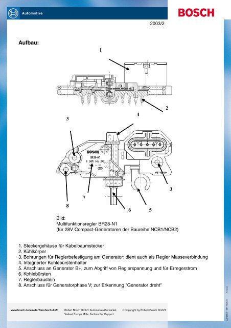 Aufbau: 3 8 7 1 2003/2 Bi