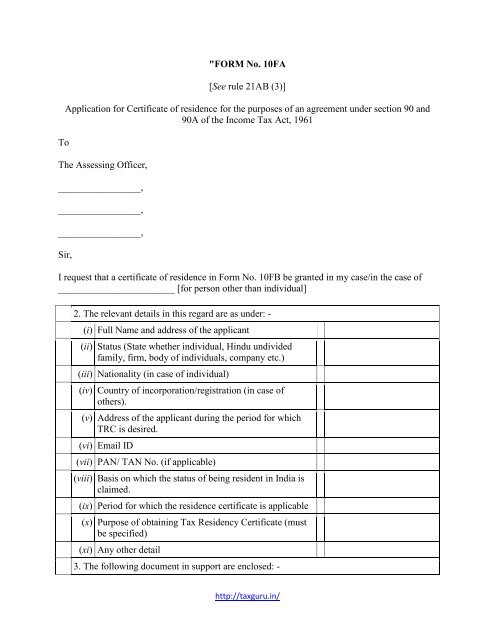 form 10FA.pdf - Krishna Tax Consultancy Pvt Ltd