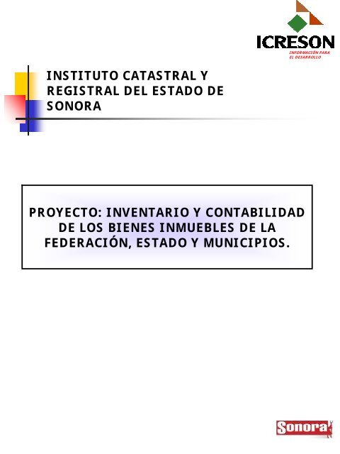 Proyecto Inventario y Contabilidad de los Bienes Inmuebles - Indetec