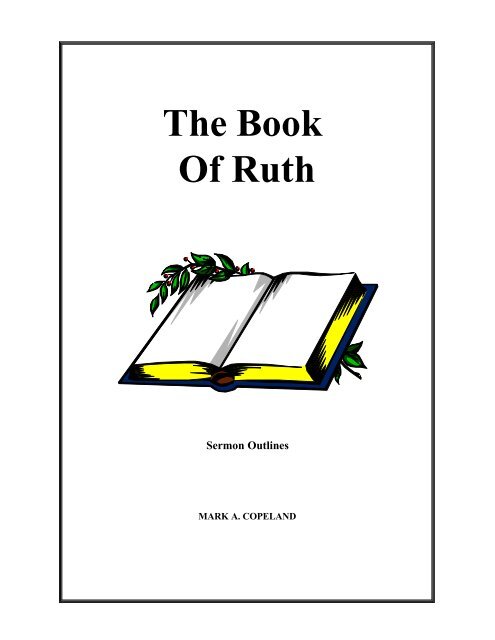 The Book Of Ruth - Executable Outlines
