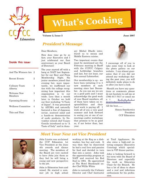 Download June 2007 - CCFCC - Edmonton