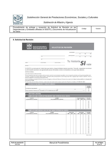 procedimiento de entrega y recepción de solicitud de revisión en las ... procedimiento de entrega y recepción de solicitud de revisión en las ...