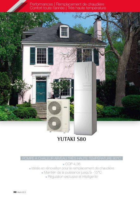 YUTAKI S80 - Climatic'Elec