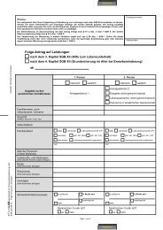 Antrag auf Grundsicherung SGB XII