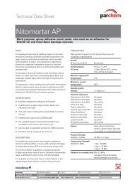 Nitomortar ELS TDS - Parchem