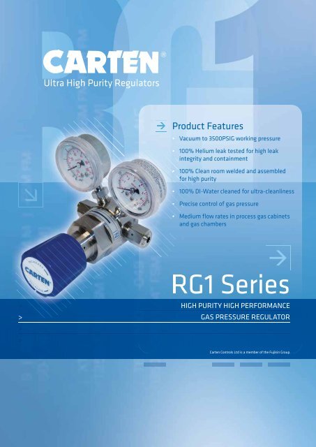 View Data Sheet (Download PDF) - Carten Controls Ltd