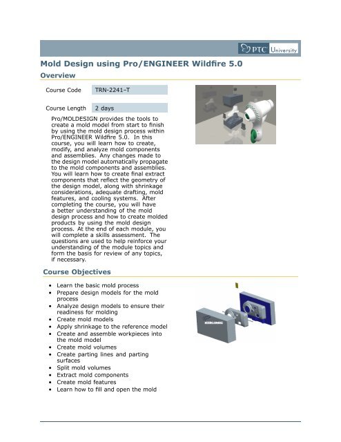 Mold Design using Pro/ENGINEER Wildfire 5.0