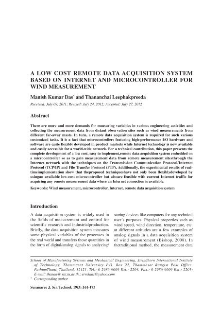 a low cost remote data acquisition system based on internet and ...