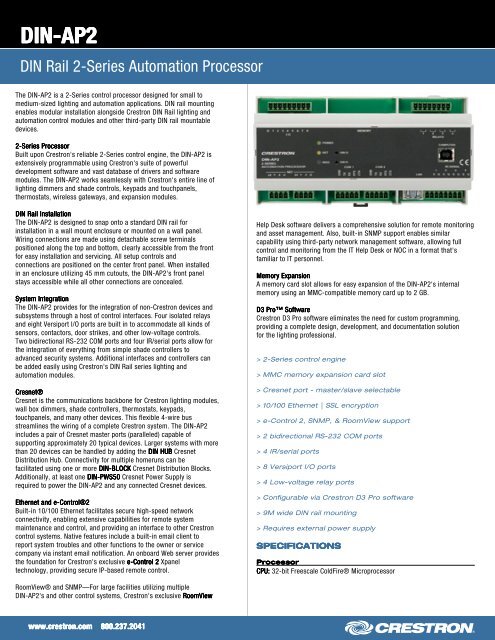 Crestron xpanel control system overview - opecclicks