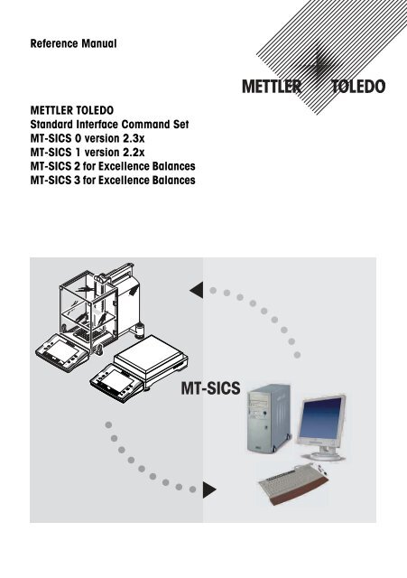Reference Manual Standard Interface Command ... - Mettler Toledo