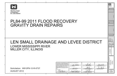 LenSmall Drawings - US Army Corps of Engineers-St. Louis District