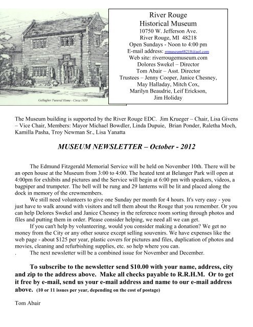 April May 1970 - River Rouge Historical Museum