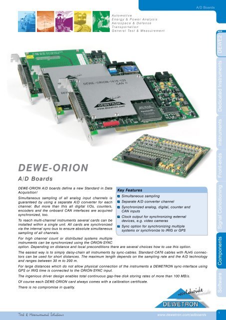 dewe-orion - DEWETRON Download Center