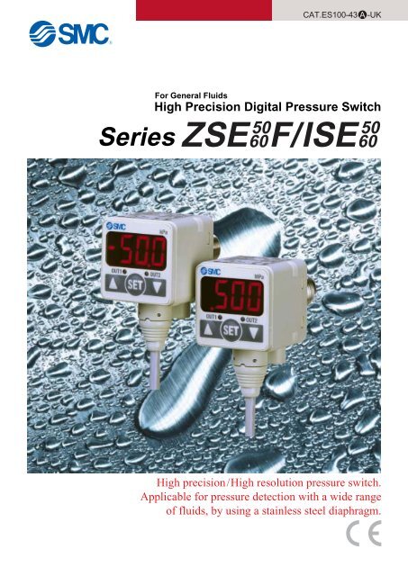 Series ZSE F/ISE - SMC Pneumatics (Ireland)