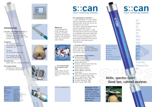 Hello, spectro::lyser! Good bye, cabinet analyser. - ECM Systems