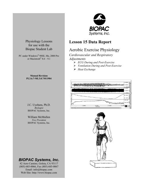 Lesson 15 Data Report - Biopac