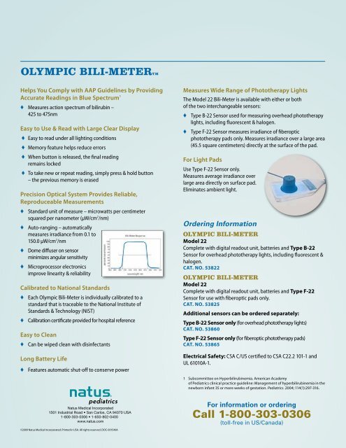 OLYMPIC BILI-METERTM Help