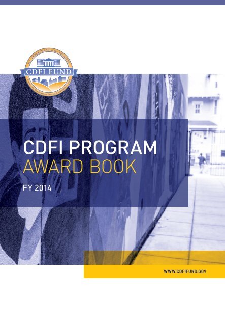 2014 CDFI Program Award Book