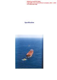 sdari outline specification - Ship Biz Center