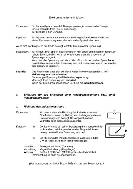 Elektromagnetische Induktion