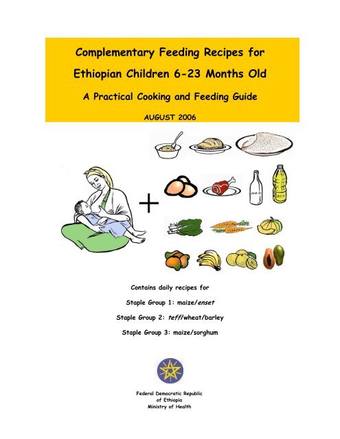 Complementary Feeding Recipe Book - Linkages Project