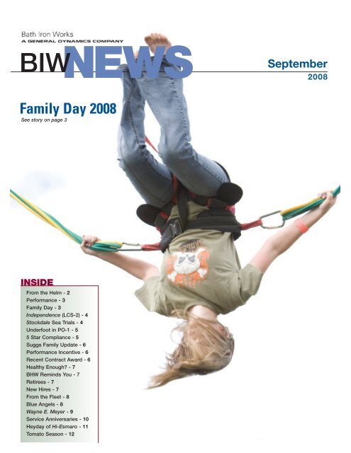 BIW Family Day 2008 - Bath Iron Works