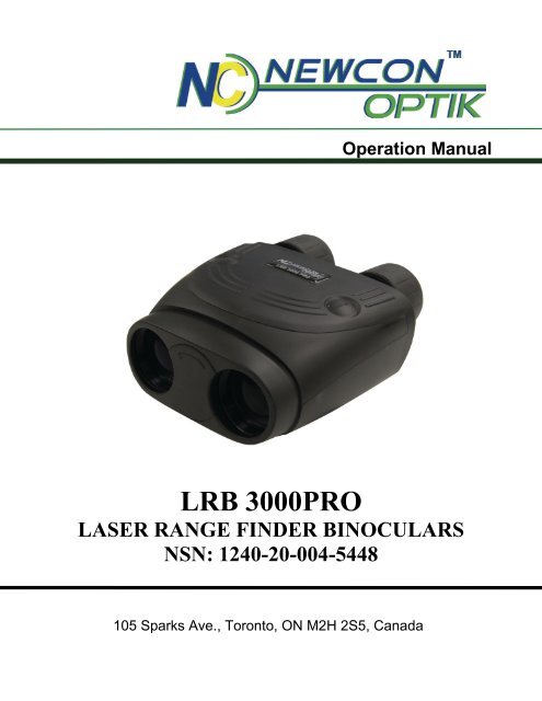 LRB 3000PRO - Newcon Optik
