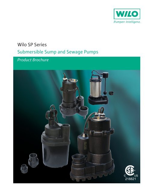 to Download Brochure - Wilo Canada Inc.