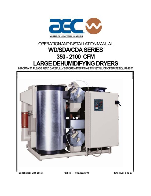 Product Manual - AEC - AEC, Inc.