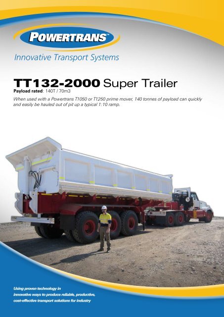 TT132-2000 Super Trailer - Powertrans
