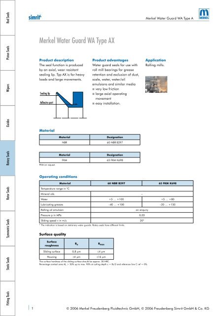 Merkel Water Guard WA Type AX
