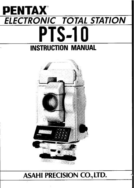 pentax PTS-10 - WestLat