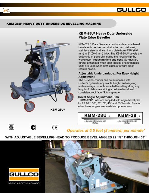 KBM-28U - Gullco