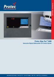 6300 Control Panel - Protec Fire Detection