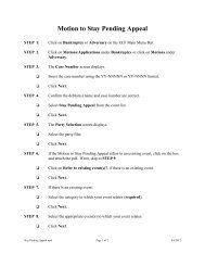 Motion for Rehearing or Stay Pending Appeal - Stopa Law Firm