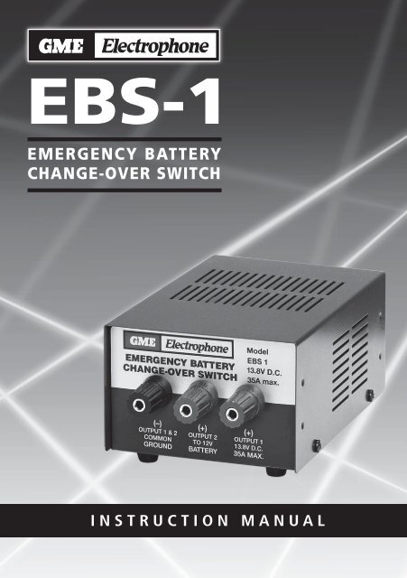 EBS-1 - GME