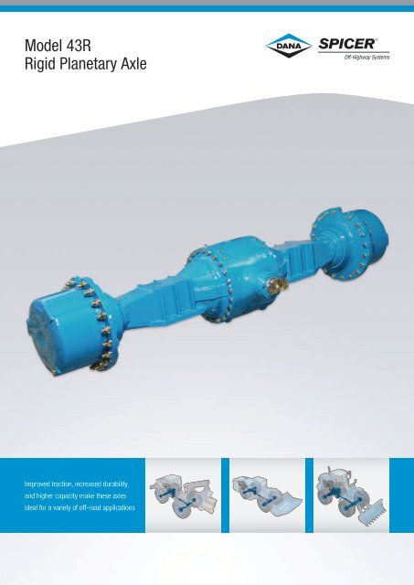 Model 43R Rigid Planetary Axle