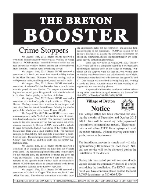 THE BRETON - Breton Booster