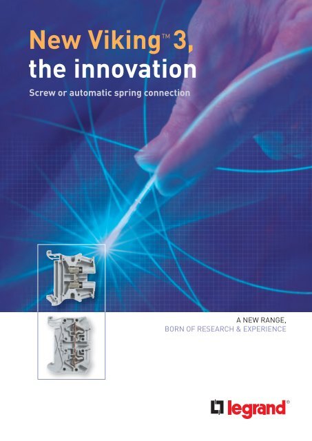 Viking 3 terminal blocks - legrand