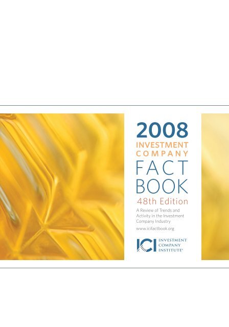 2008 Investment Company Fact Book (pdf)